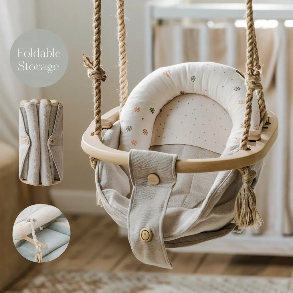 Foldable baby swing store